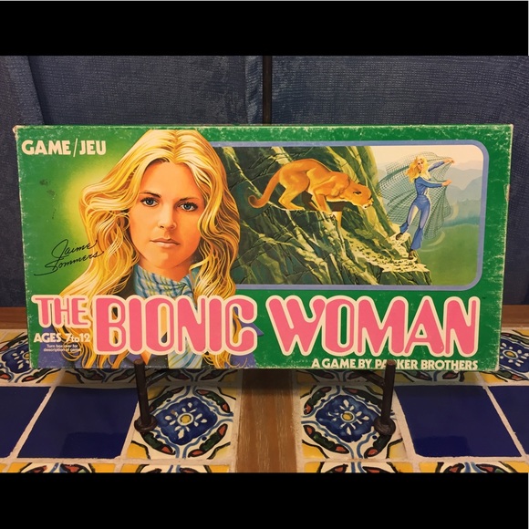 Games | Vintage Bionic Woman Board Game | Poshmark